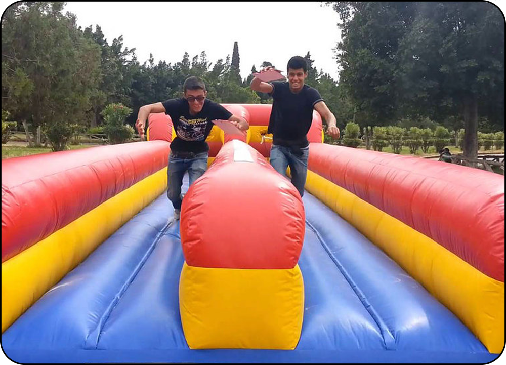 Elastic run gonflable XL + IPS connectés - Evenement-Exterieur.fr